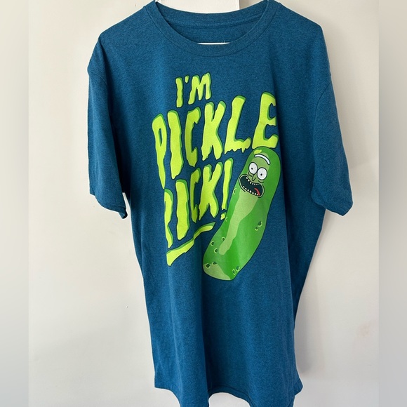 RICK & MORTY | Shirts | Rick Morty Adult Swim Pickle Rick Tshirt Mens ...